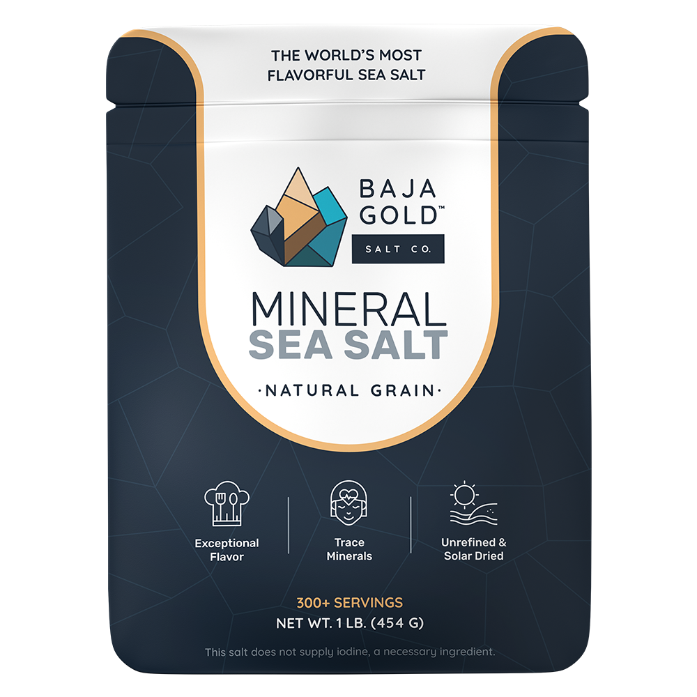 Signature Mineral Sea Salt | Natural Grain Crystals | Baja Gold – Baja ...